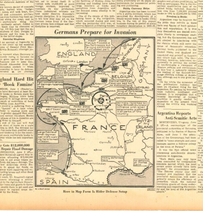 D-DAY Overlord .Rome Captured By Fifth Army . Hitler Propaganda . June ...