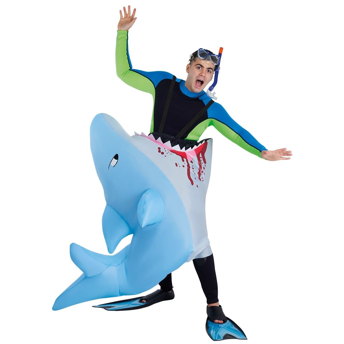 Diy Shark Attack Costume