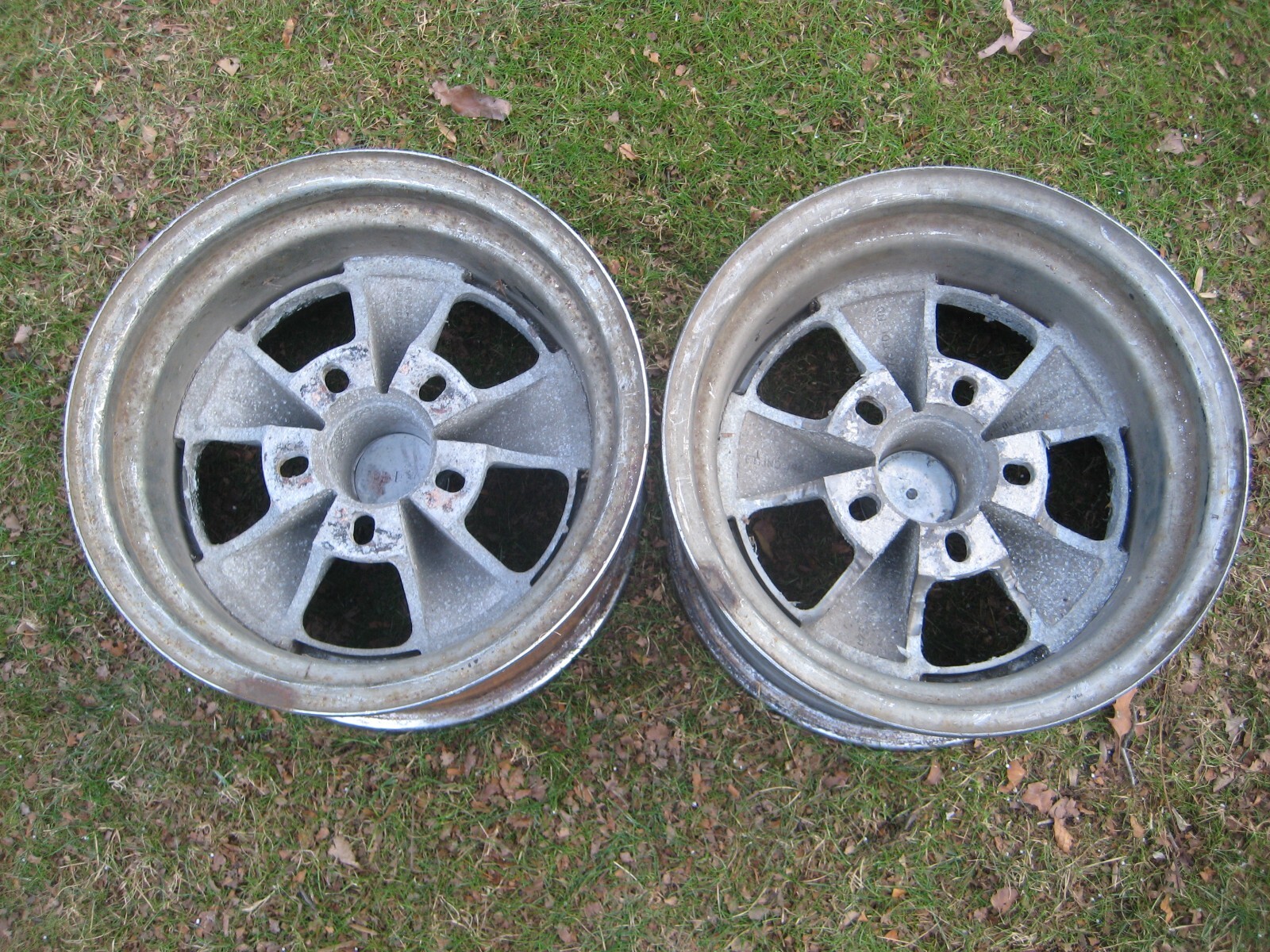 VINTAGE E-T ET 5 SPOKE 14 x 8 UNILUG WHEEL SET OF 2 FORD CHEVY MOPAR | eBay