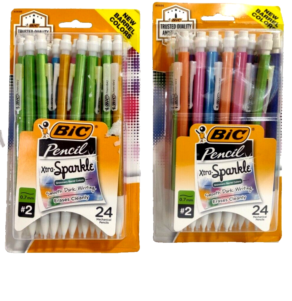 Bic Mechanical Pencils 24 Pack Bic Mechanical Pencil #2 EXTRA SMOOTH,