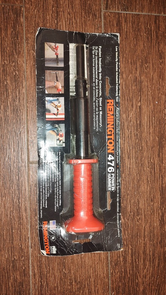 Remington 476 Power Hammer Low Velocity Powder Actuated Fastening Tool ...