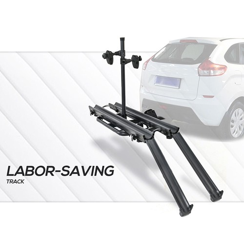 Foldable 2 EBike Rack W/ Ramp E-Bike Platform for SUV Car Truck Van 200 ...