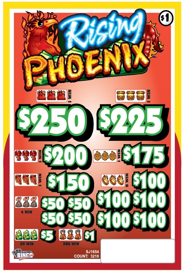 NEW pull tickets PHOENIX RISING - Instant Tabs | eBay