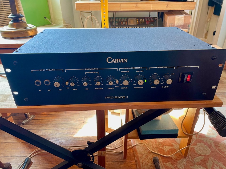 Carvin Pro Bass II 100W Bass Amp Head (PBII-100) - WORKS GREAT!!! | eBay