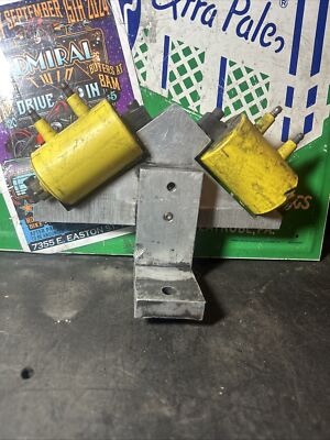 Shovelhead,panhead,evo Dual Accel Coils And Mount Dual Plug Heads ...