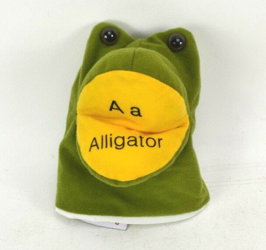 FAO Schwarz Alphabet Plush Animal Hand Puppets Letter CHOOSE ONE ...