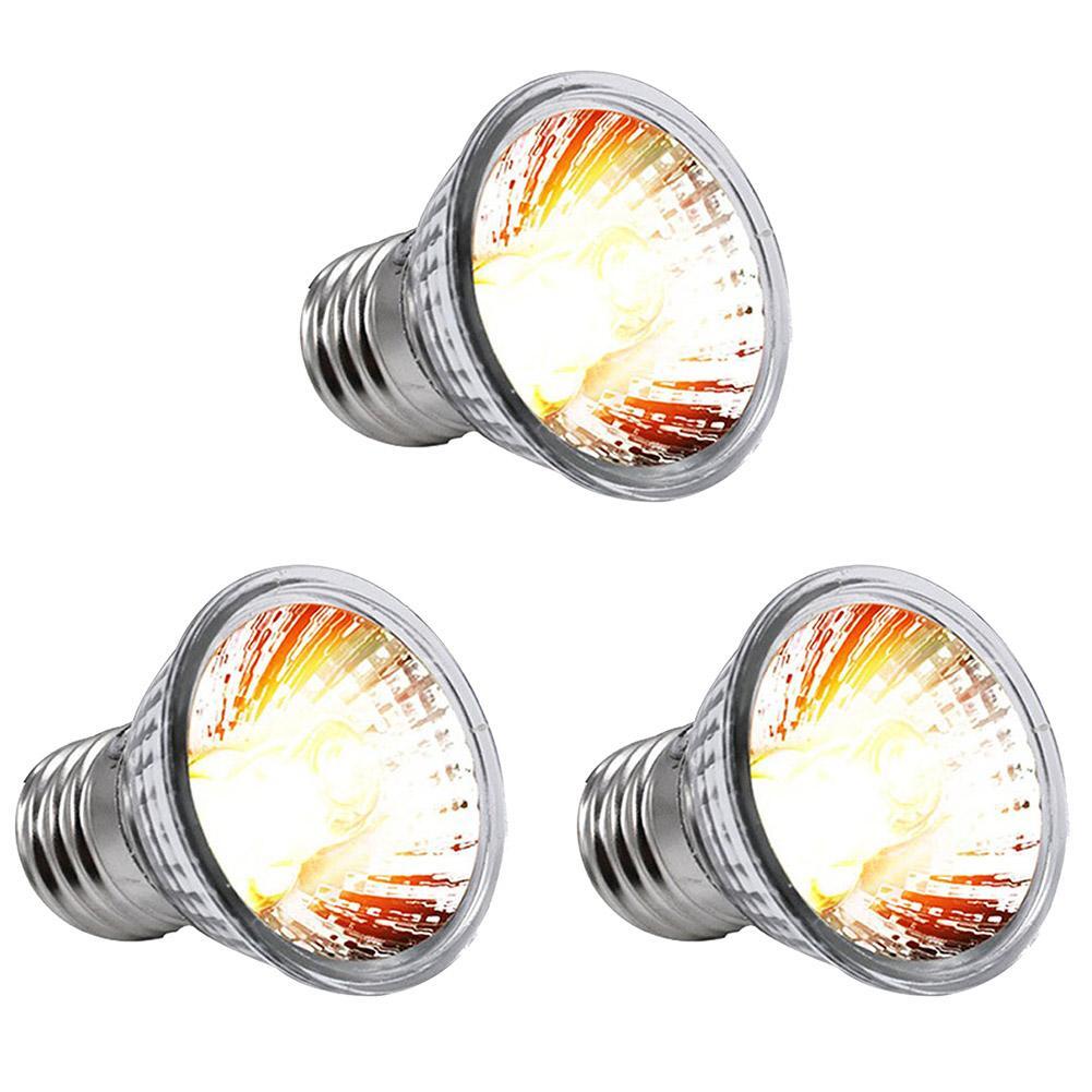 UVA+UVB Reptile Light Bulb Turtle Basking Heating Full Spectrum Lamp ...