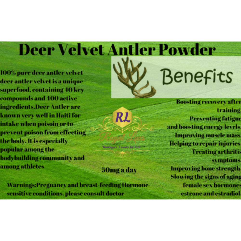 2 oz Deer Velvet Antler Powder | eBay