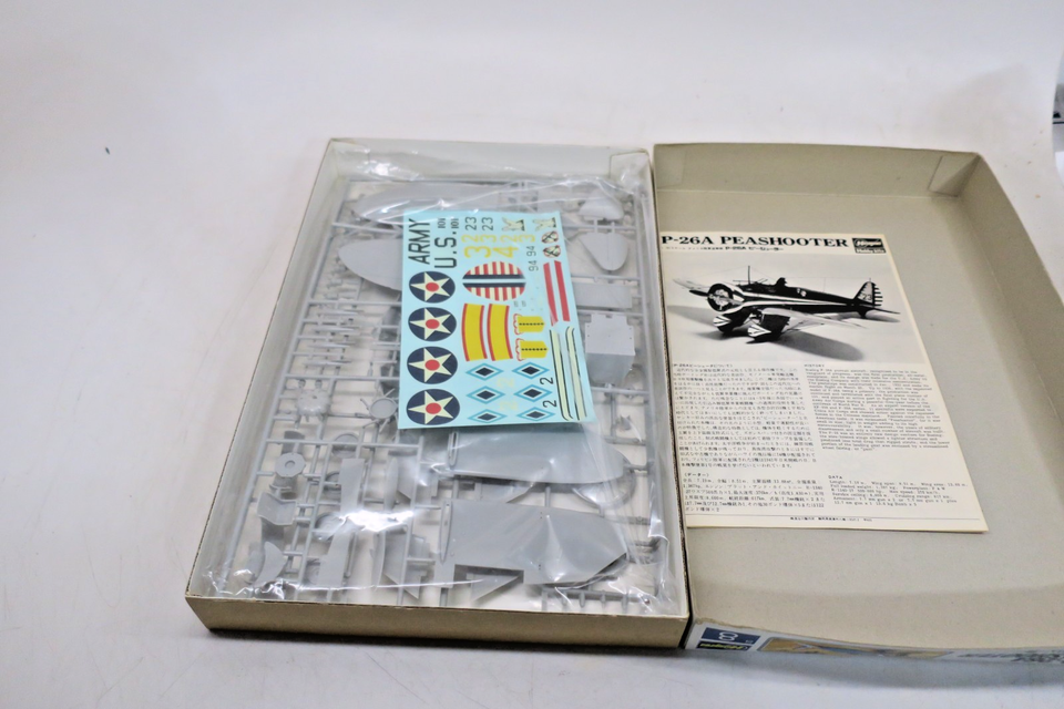 Hasegawa 1/32 Boeing P-26A Peashooter Model Kit #JS-092 | eBay UK