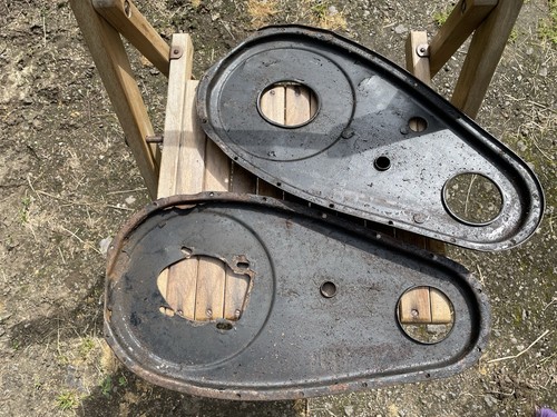 Early rigid, Velocette Inner & Outer, Primary Chain cases | eBay UK