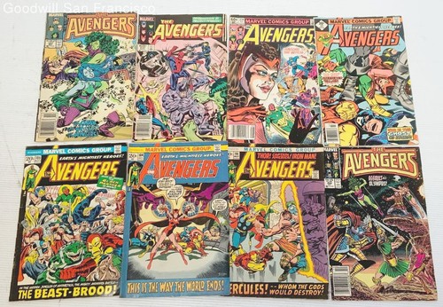 Lot of Marvel Comics THE AVENGERS Bronze Age Back Issue Comic Books ...