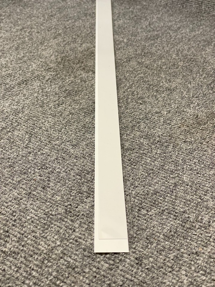 LISTA Paper and Clear Plastic Cover Drawer Label Edge Backing WHITE | eBay