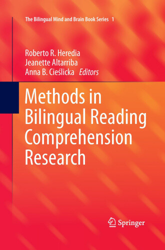Methods in Bilingual Reading Comprehension Research (The Bilingual Mind and 9781493949922 | eBay