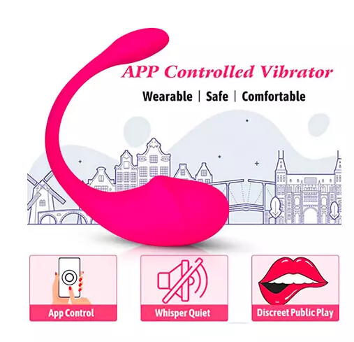 10 Vibration Mode Waterproof Wearable Massager Female Women Personal ...