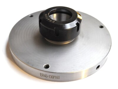 ER40 Lathe Collet chuck 160mm Diameter with Backplate | eBay UK