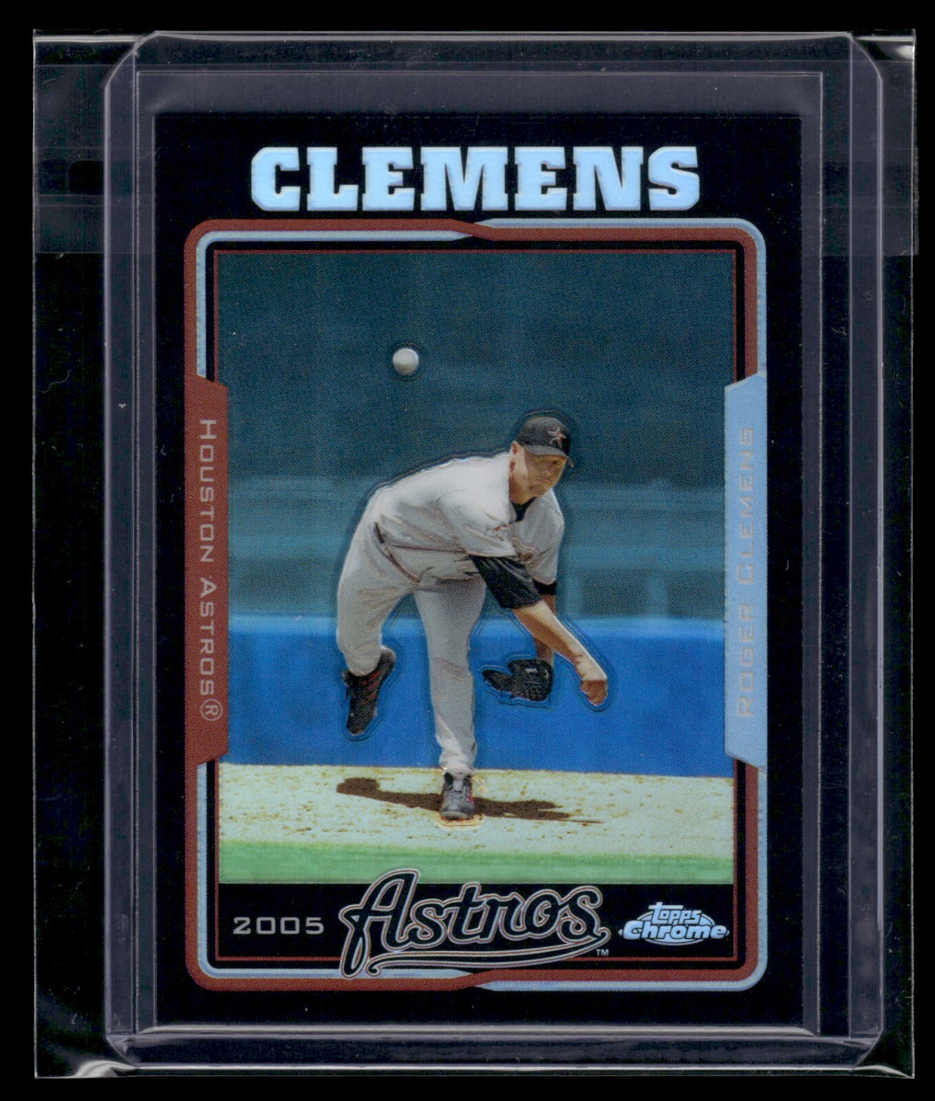 2005 Topps Chrome - Black Refractor #409 Roger Clemens /225 for sale ...