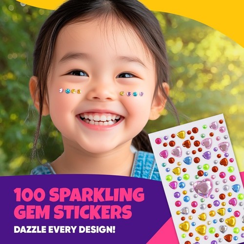 Complete Kids Face Paint Set – 160pc Non-Toxic Fun for Parties ...