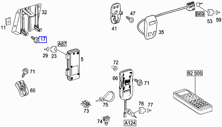 Mercedes Self-Tapping Torx Bolt Screw 5 mm x 12 mm A0019846329 New ...