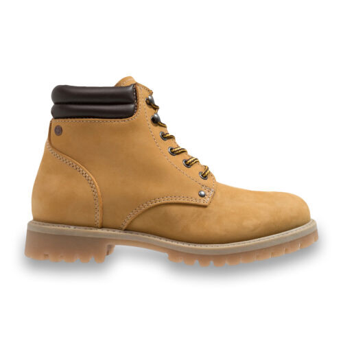 Jack & Jones Mens Cow Leather Comfortable Cotton Lining Stoke Nubuck ...