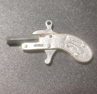 Vintage little Atom Berloque miniature 2mm pinfire pistol from Japan ...