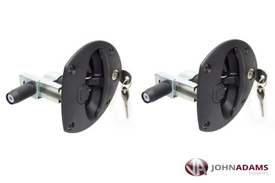 2 x Vector Locking Drop T handle Recovery Box Locker Vehicle Truck ...