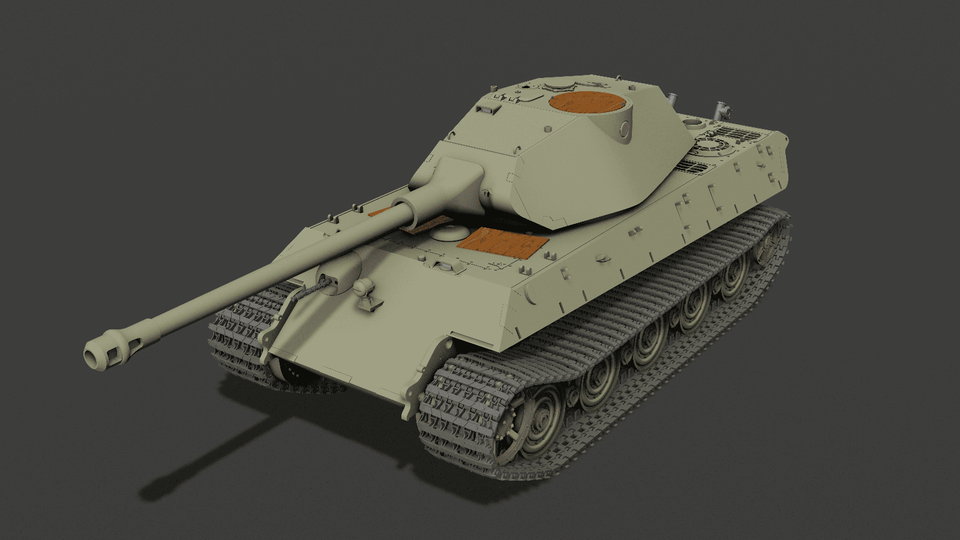 1/16 3d print tank rc without system unpainted King TIger V2 | eBay