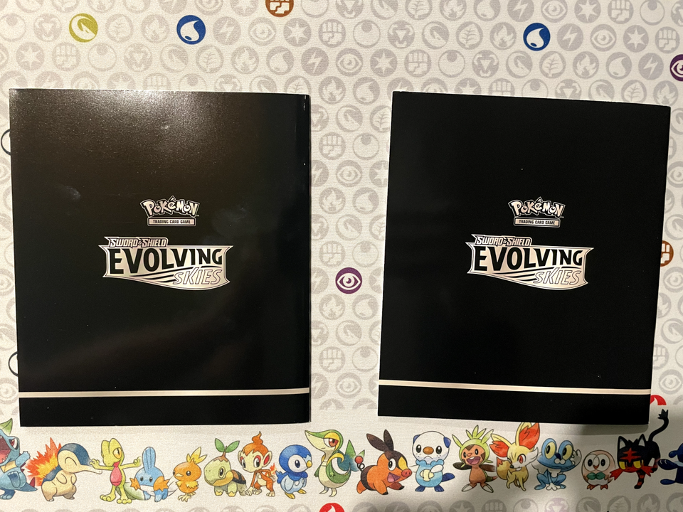 Pokemon TCG Evolving Skies ETB Player's Guide Booklets! Box Fresh ...