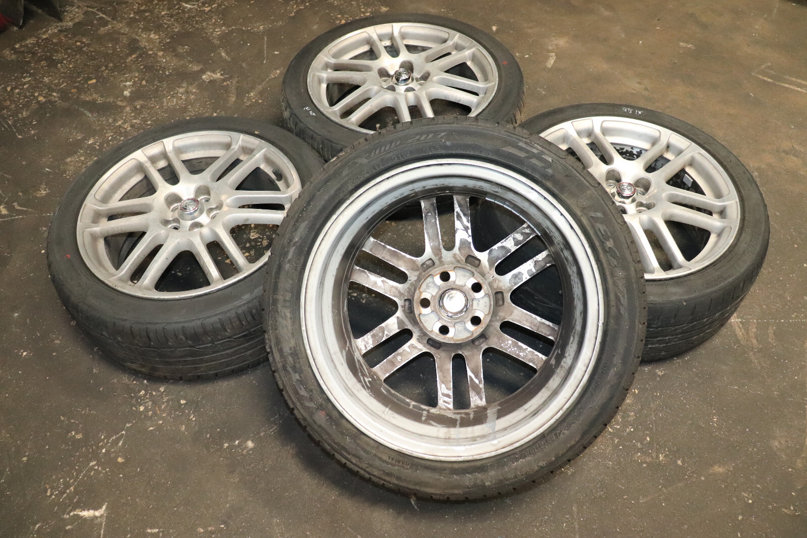 2005-2010 Scion TC 17" 5x100 Wheels set rims OEM factory 17x7JJ off 45 ...