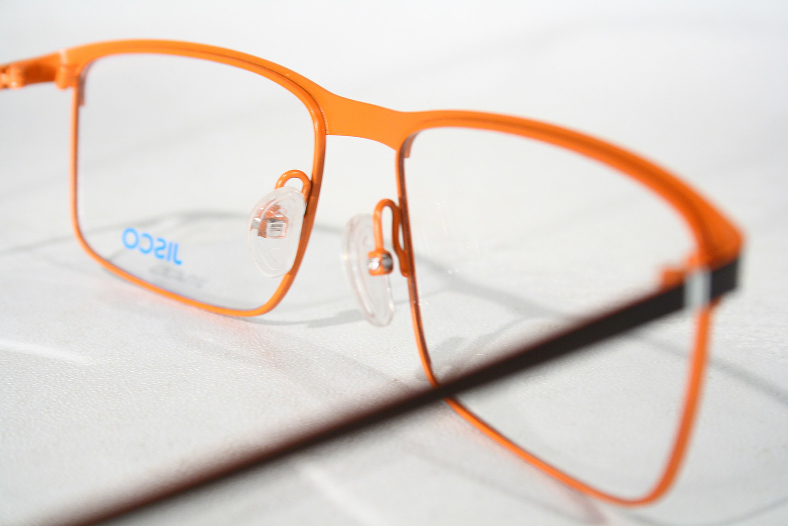 New JISCO 'Blau' Unisex Contemporary Brown Size Large Eyeglasses Frames ...