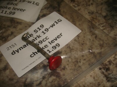 Dynamark 19-w1g 69cc choke lever chainsaw part only bin 519 | eBay