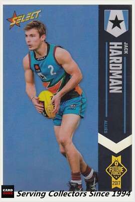 2017 AFL FUTURE FORCE CARD BLUE PARALLEL NO.11 JACK HARDMAN #008 | eBay ...