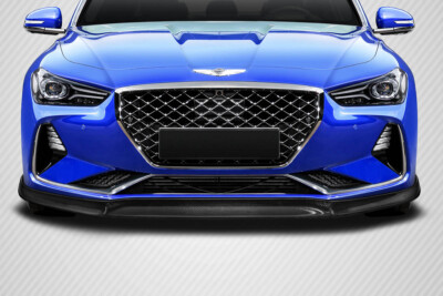 19-21 Genesis G70 MSR Carbon Fiber Creations Front Bumper Lip Body Kit ...