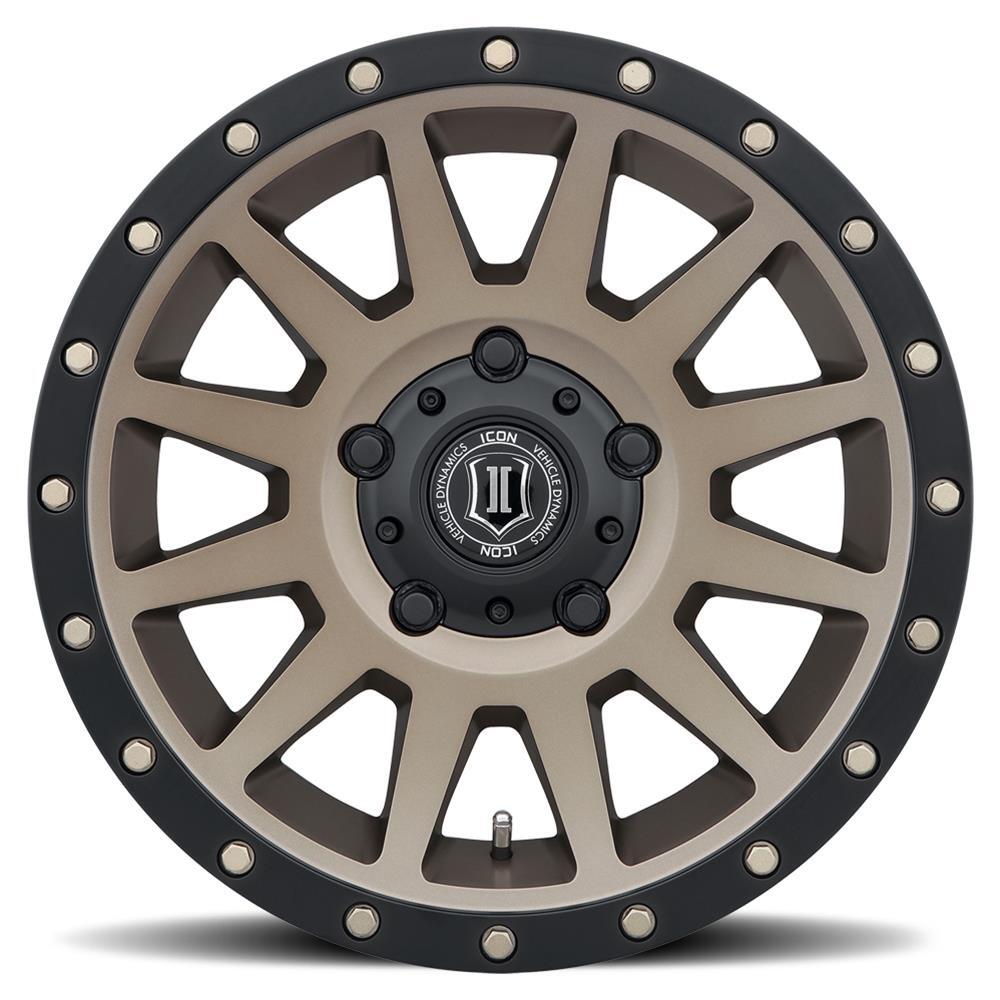 ICON Compression 17x8.5 5x150 25mm Offset 5.75in BS 110.1mm Bore Bronze ...