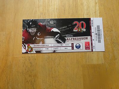 Marcus Foligno 1st NHL Goal Ticket (Buffalo Sabres) | eBay