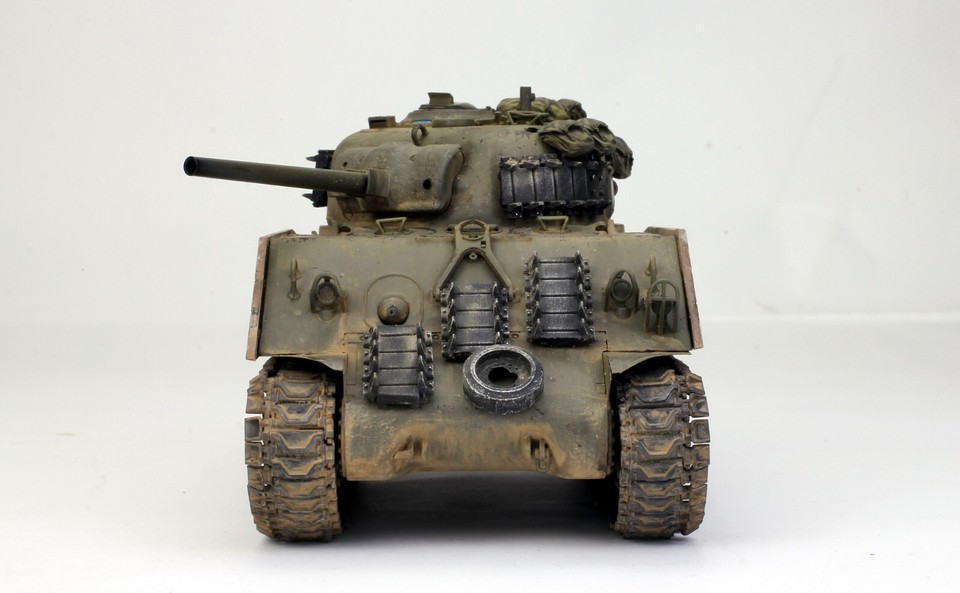 PreSale USMC M4a2 Late PTO Sherman Medium Tank WW2 1:35 Pro Built Model ...