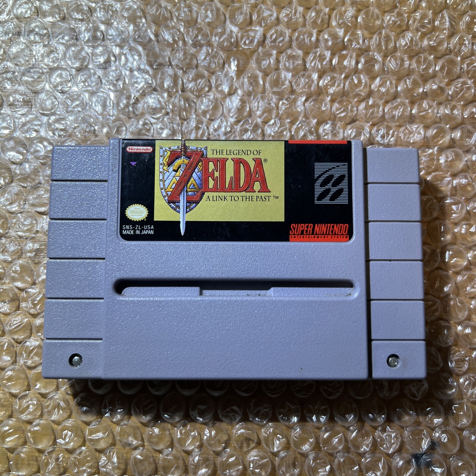 The Legend of Zelda: A Link to the Past (Nintendo SNES, 1992) Authentic ...