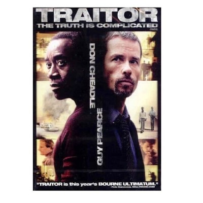 Traitor The Truth is Complicated DVD Don Cheadle Guy Pearce | eBay