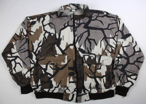Cabela's Vintage Made In USA Predator Camo Full Zip Hunting Jacket Size ...