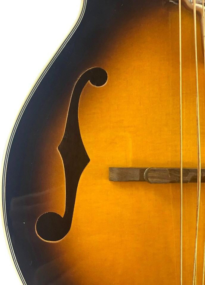 Mandolin 8 String Acoustic F-Style Mandolin With F Holes Sunburst | eBay