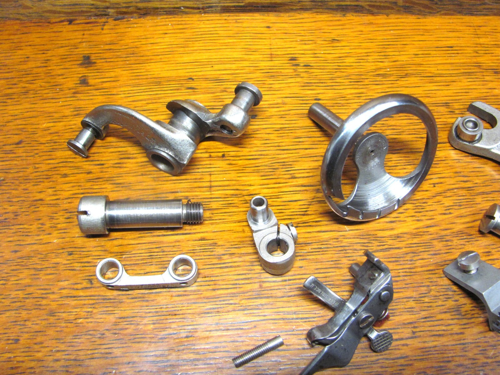 1930 Singer 66 Sewing Machine Hook Bell Crank, Linkage, Bobbin Ejector ...