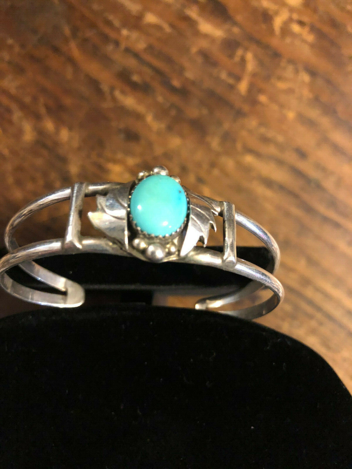 Navajo Artist Fred Baca Vintage Turquoise & Silver Cu… - Gem
