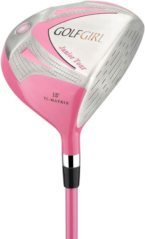 Junior Girls Golf Set V3 with Pink Clubs and Bag, Left Hand ...