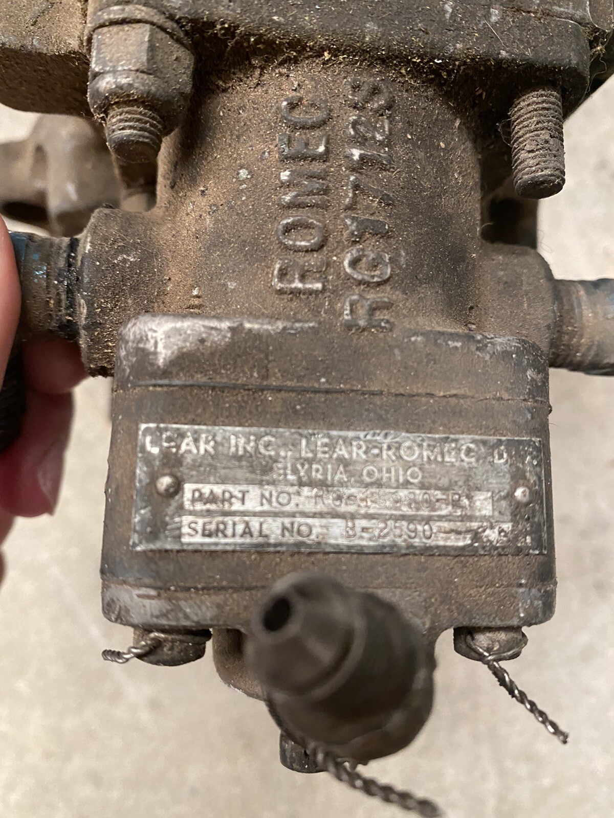 Lear-Romec Fuel Pump #RG-15980P | eBay