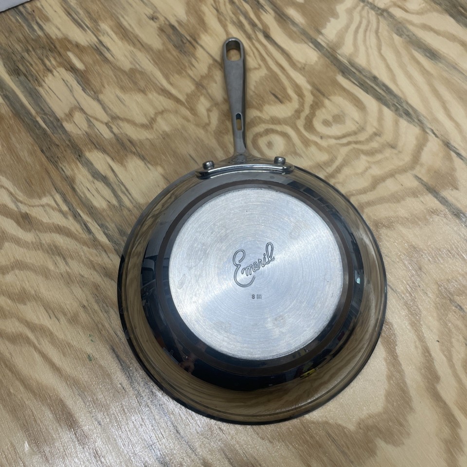 Emeril By All Clad 8 inch COPPER CORE Stainless Steel Fry Pan Sauté Pan ...