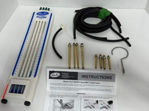 Motion Pro SyncPro Motorcycle Carburetor Tuner Synchronizer: 08-0411 ...