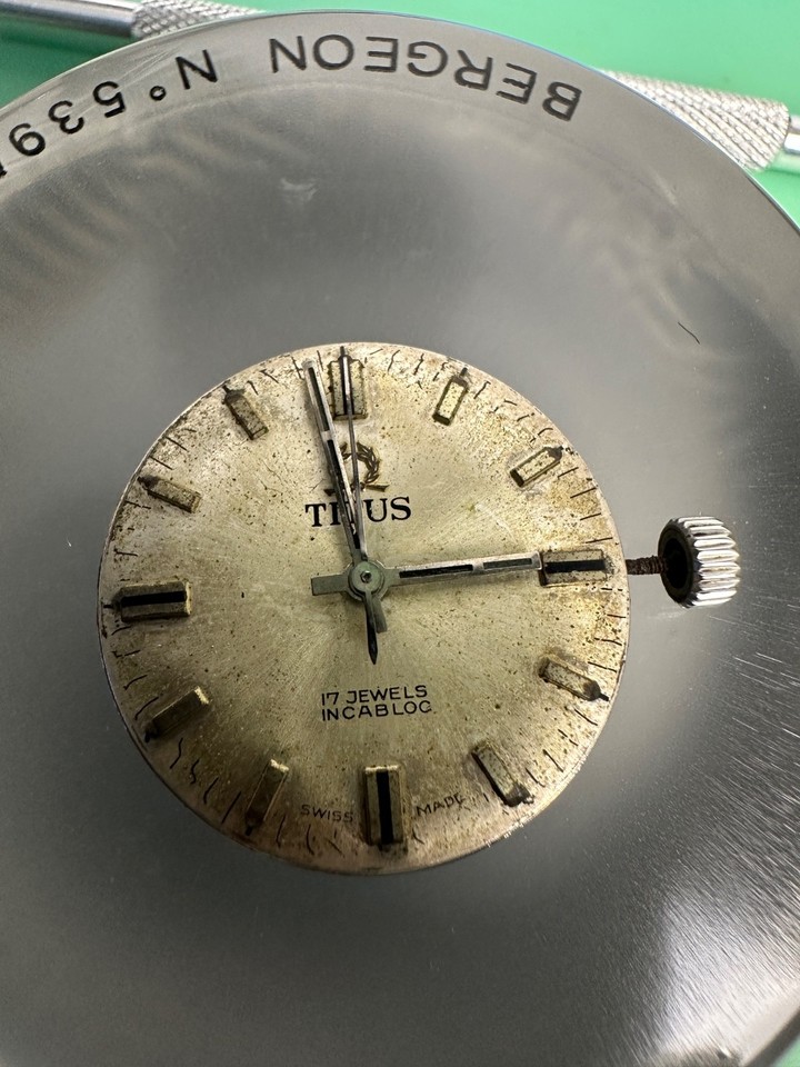 Solvil El Titus ETA cal. 2750 Swiss watch movement for use of parts | eBay