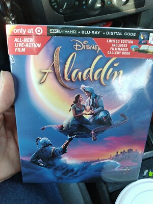 Disney's Aladdin 4K Ultra HD Blu-ray Plus Digital Code | eBay
