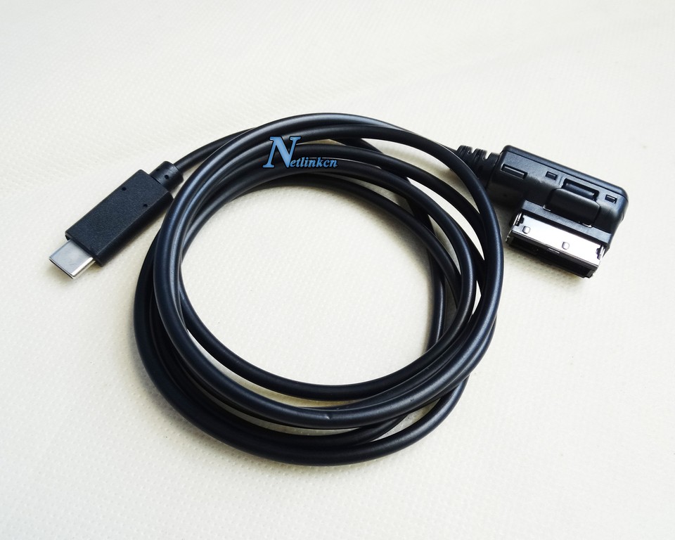 For Mercedes-Benz MMI Music Interface AUX Cable Adapter iPhone 17 16 15 ...
