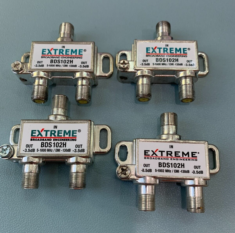 4 Extreme High Performance Coax Cable Splitter BDS102H | eBay