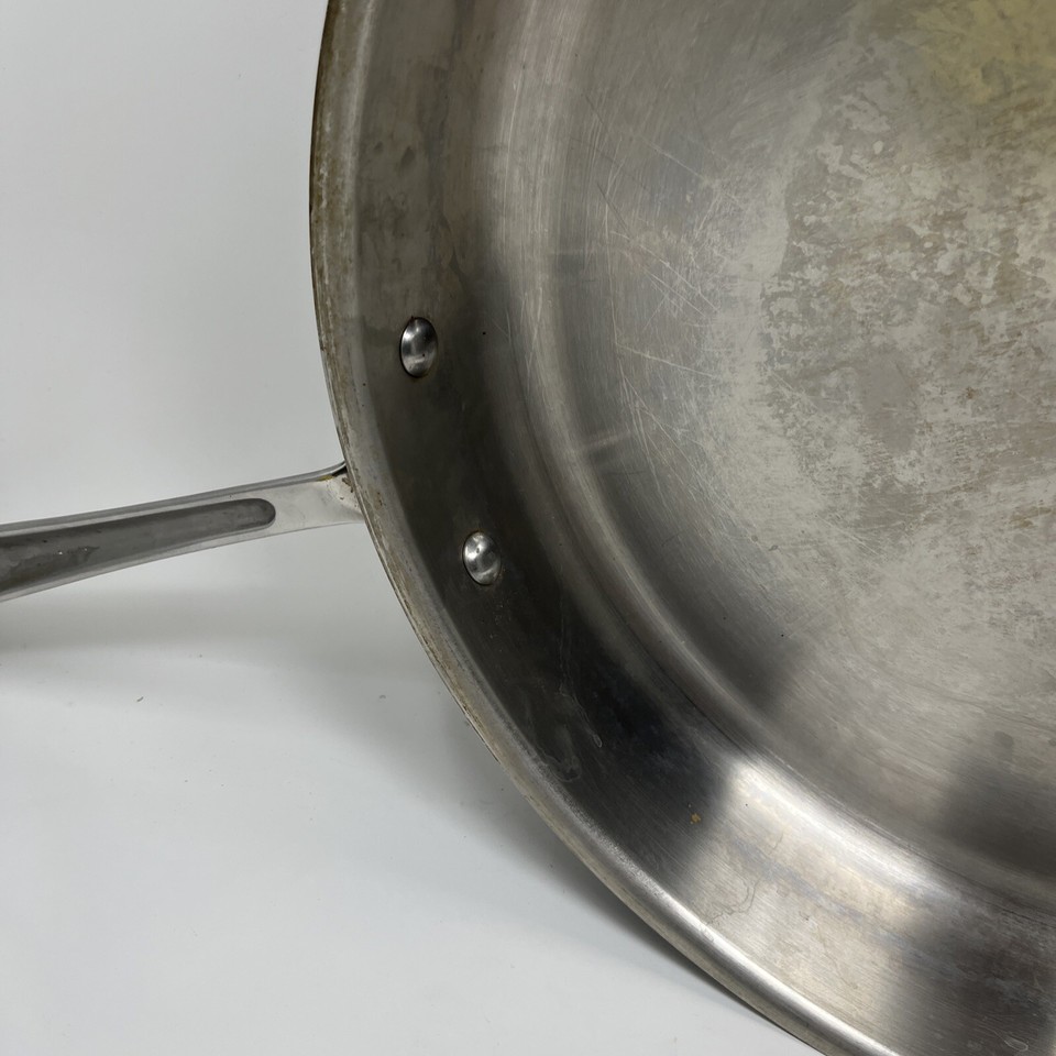 All Clad LTD Stainless Steel Anodized 13" Deep Saute Pan W/D. Handle ...